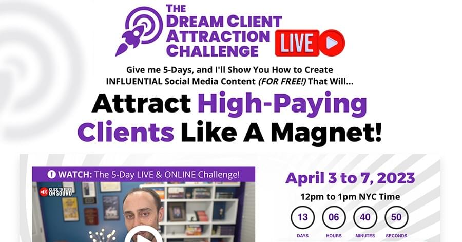 The Dream Client Attraction Challenge